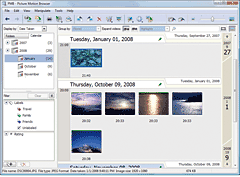Picture Motion Browser 온라인 사용 설명서