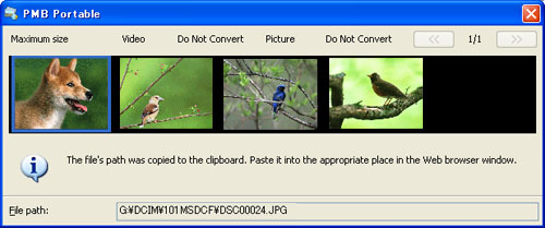 Uploading videos and still images to the media services